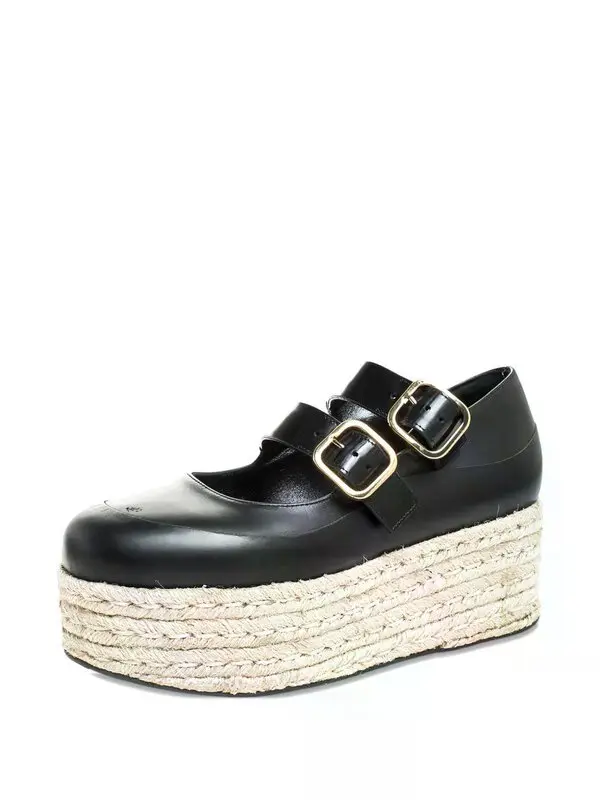 Marni Double-buckle Platform Espadrille