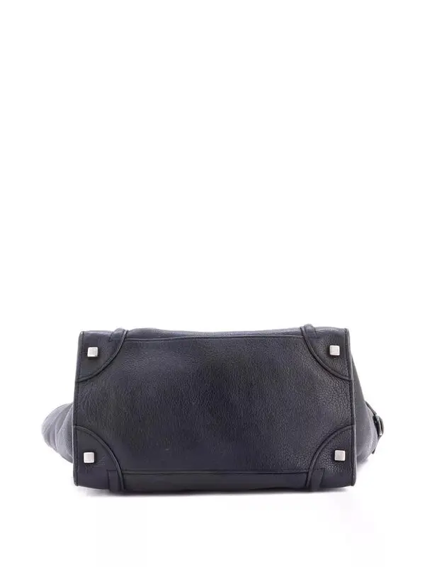Celine Luggage Bag Grainy Leather Mini Tote Bag