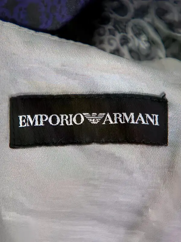 Emporio Armani Printed Midi Dress