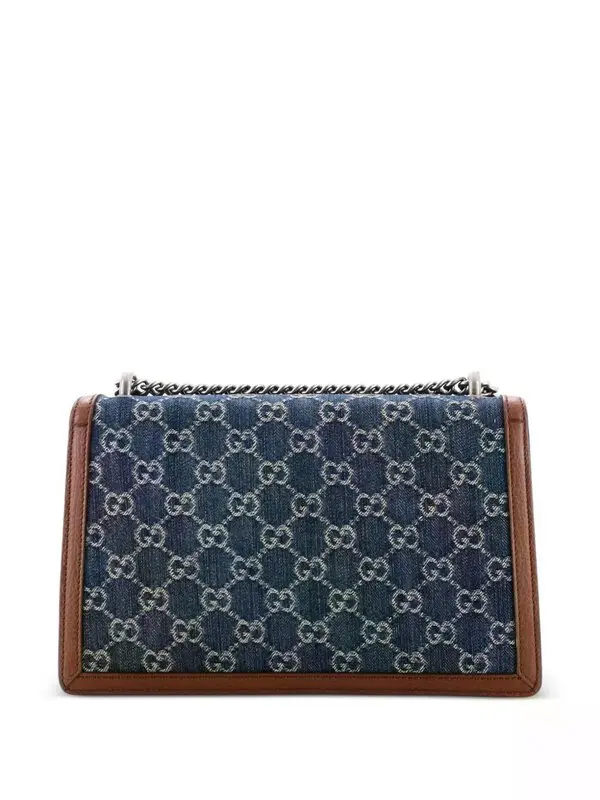Gucci Dionysus Gg Denim Shoulder Bag - Blue