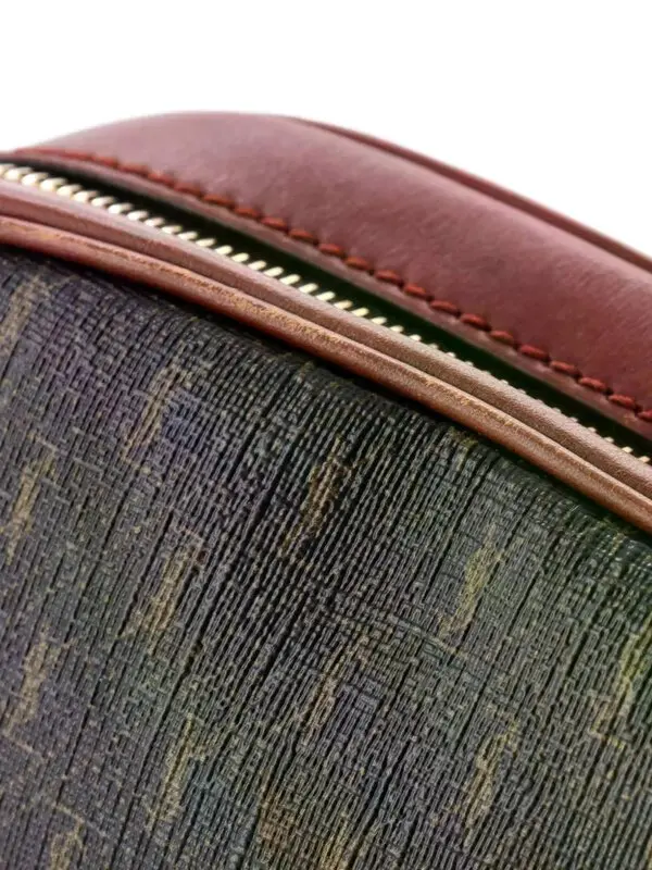 Saint Laurent Le Monogramme All Over Coated Canvas And Leather Small Crossbody Bag