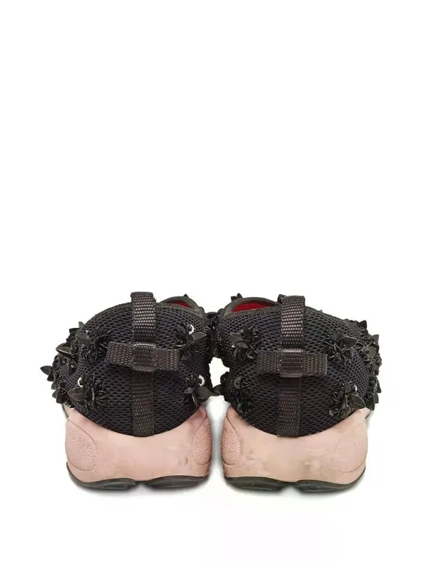 Dior Fusion Flower-embellished Sneakers