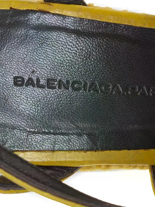 Balenciaga 130mm Leather Sandals