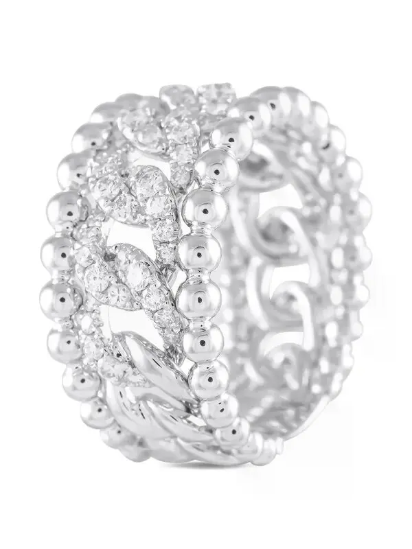 LB EXCLUSIVE 18k White Gold Diamond Ring