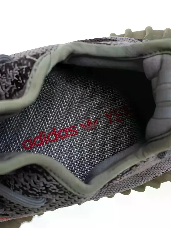 ADIDAS X YEEZY Boost 350 V2 Knitted Lace-up Sneakers - Grey