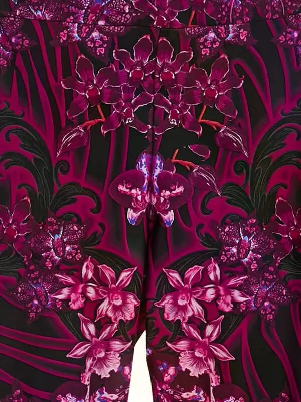 Versace Floral-print Leggings