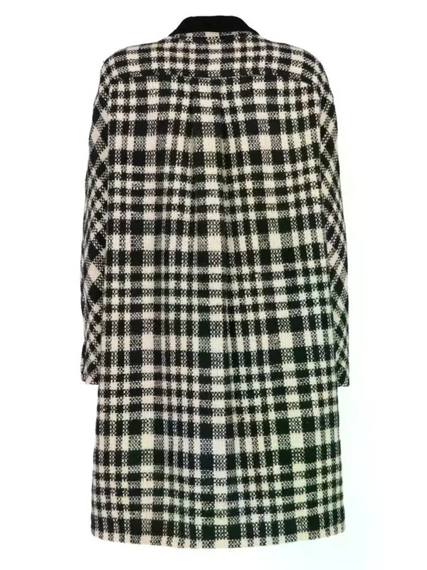 Valentino Garavani 1980s Double-breasted Checked Coat