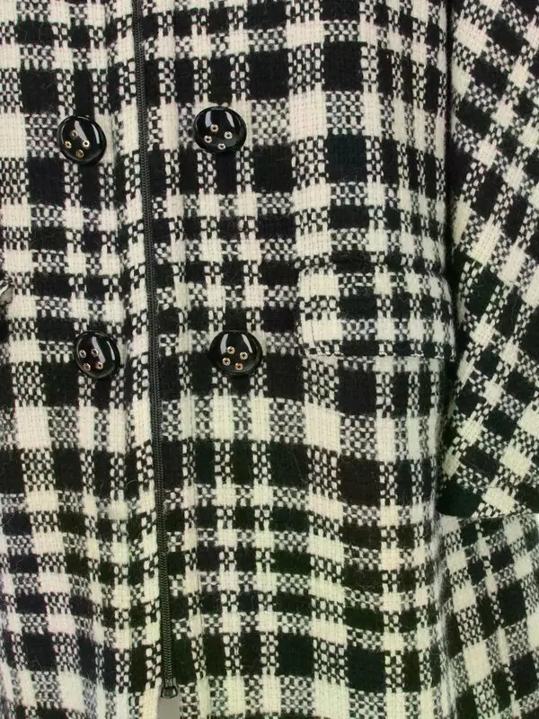 Valentino Garavani 1980s Double-breasted Checked Coat