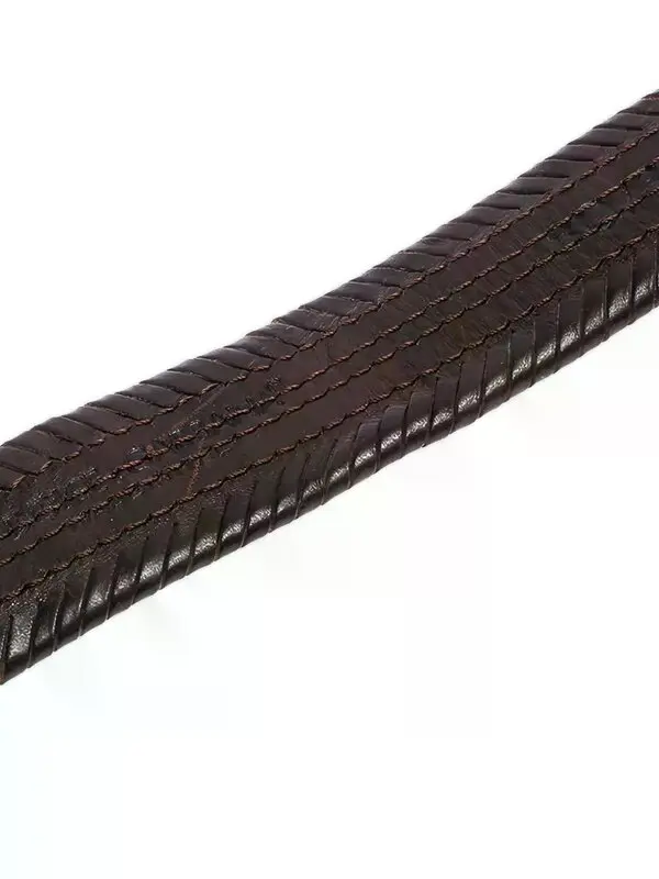 Dolce & Gabbana Braided Leather Belt