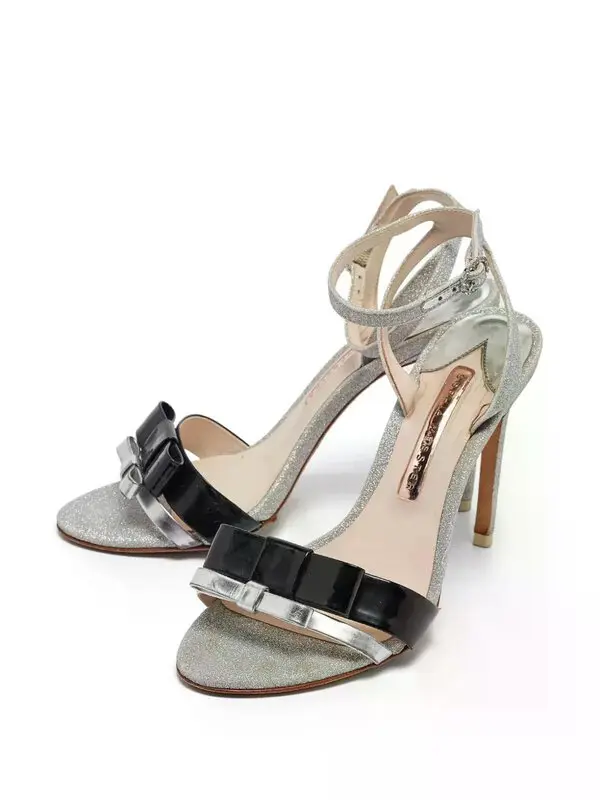 SOPHIA WEBSTER 105mm Glitter-embellished Sandals