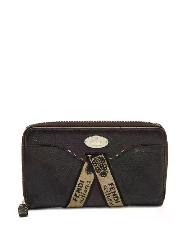 Fendi Leather Wallet - Brown
