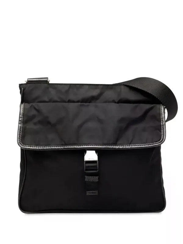 Prada Tessuto Zip Top Crossbody Bag
