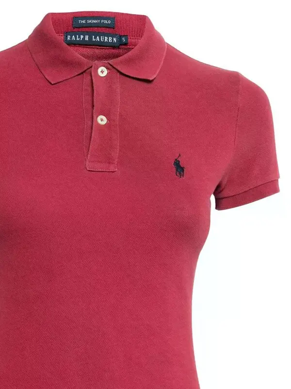 Polo Ralph Lauren Vintage Cotton Polo Shirt - Red