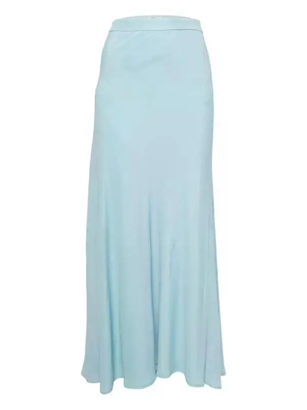 Moschino Silk A-line Skirt
