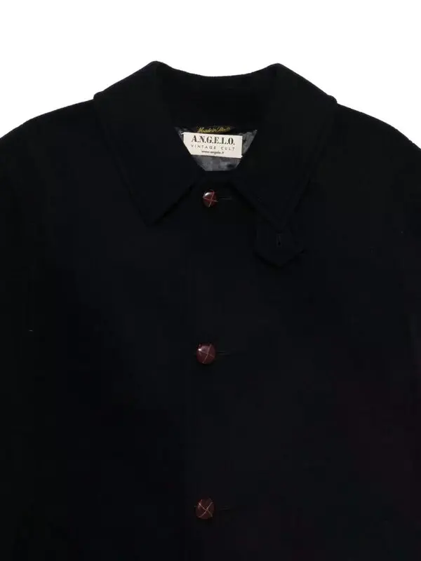 A.N.G.E.L.O. VINTAGE CULT 1990s Single-breasted Coat - Blue