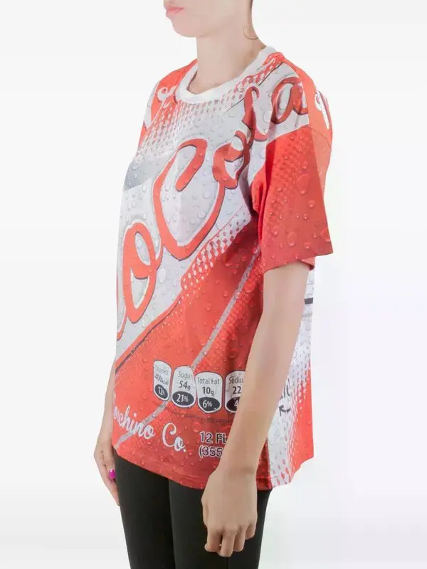 Moschino Soda-print T-shirt - Red