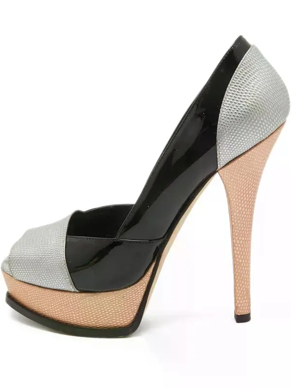 Fendi 140mm Colorblock Pumps