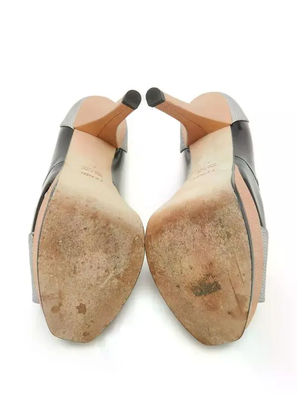 Fendi 140mm Colorblock Pumps