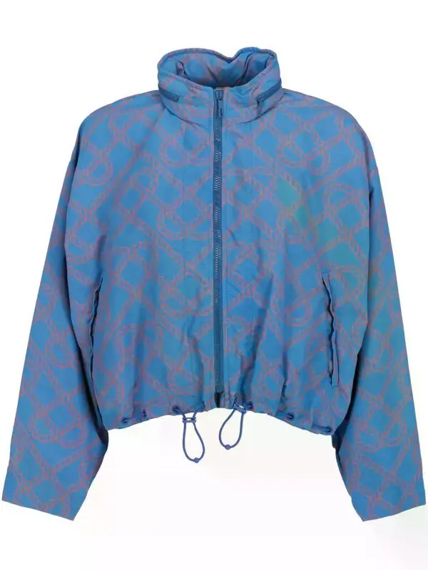 Hermès 2000s Rope-print Track Jacket