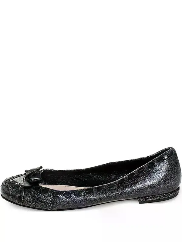 Prada Bow-detailed Ballet Flats