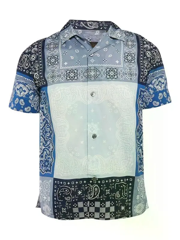 LOUIS VUITTON Bandana-print Patchwork Shirt