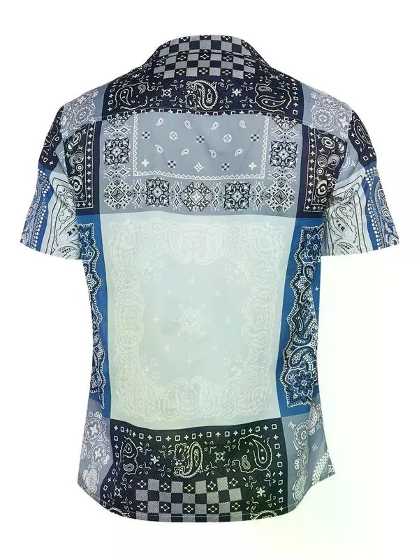 LOUIS VUITTON Bandana-print Patchwork Shirt