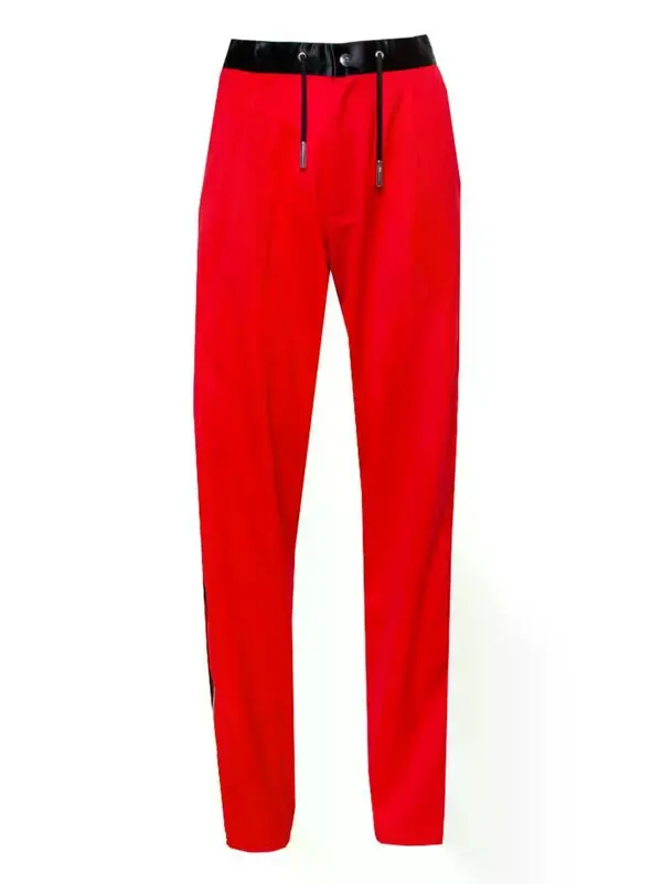 MARQUES' ALMEIDA Drawstring-waist Trousers With Satin Stripes