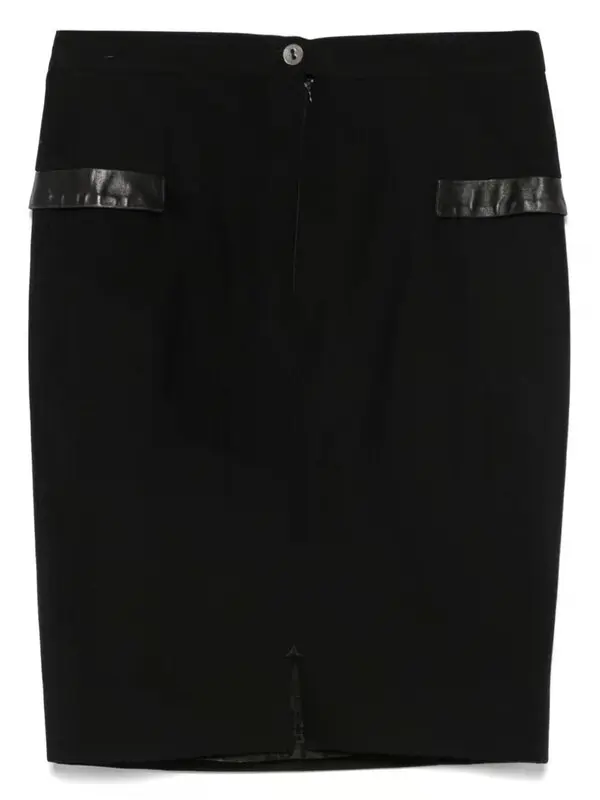 Dior 2010s Textured Mini Skirt