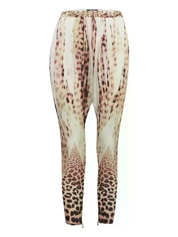 Just Cavalli Leopard-print Joggers