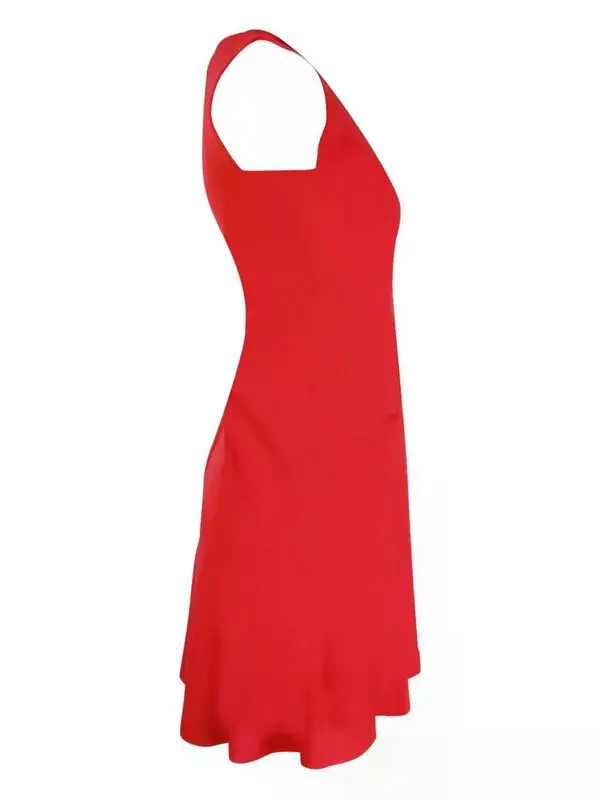 Theory V-neck Sleeveless Mini Dress
