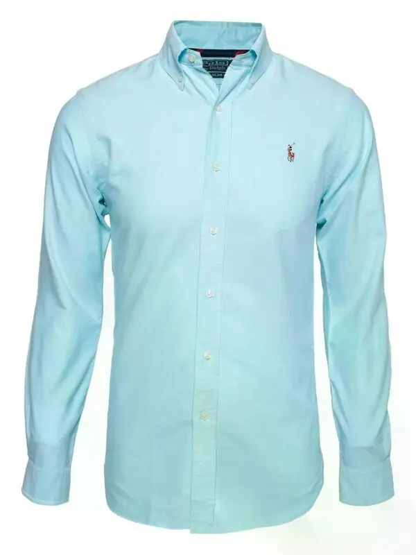 Polo Ralph Lauren Long-sleeve Buttoned Shirt - Blue