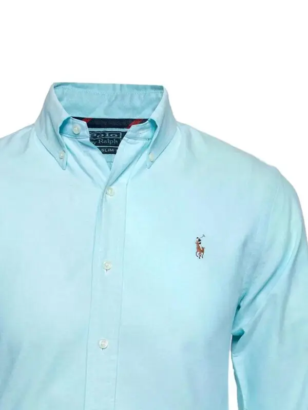 Polo Ralph Lauren Long-sleeve Buttoned Shirt - Blue