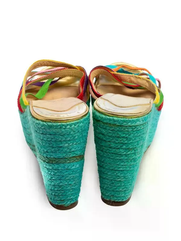 CHRISTIAN LOUBOUTIN 110mm Crepon Espadrilles