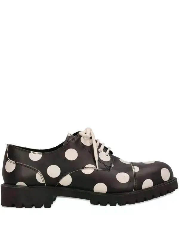 Moschino Polka-dot Print Derby Shoes