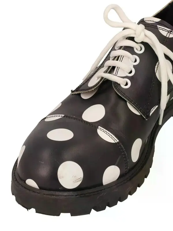 Moschino Polka-dot Print Derby Shoes