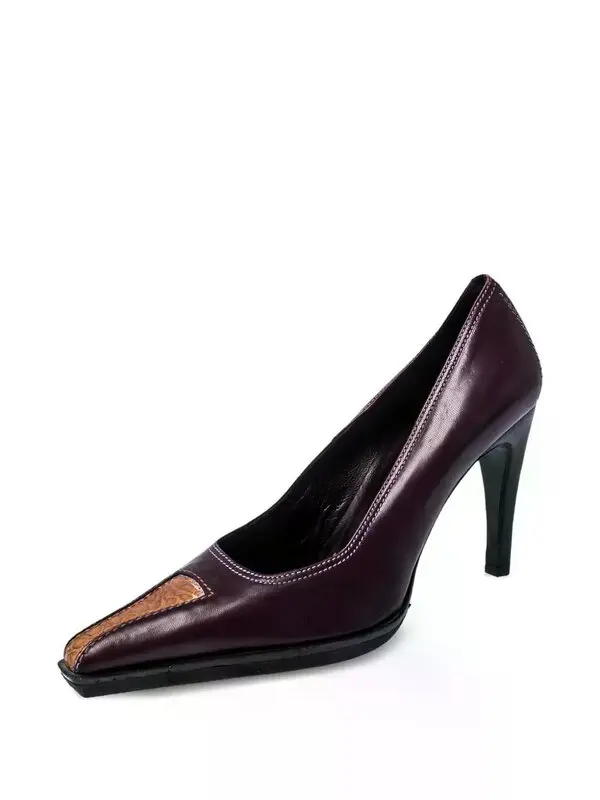 Casadei 95mm Leather Heeled Pumps