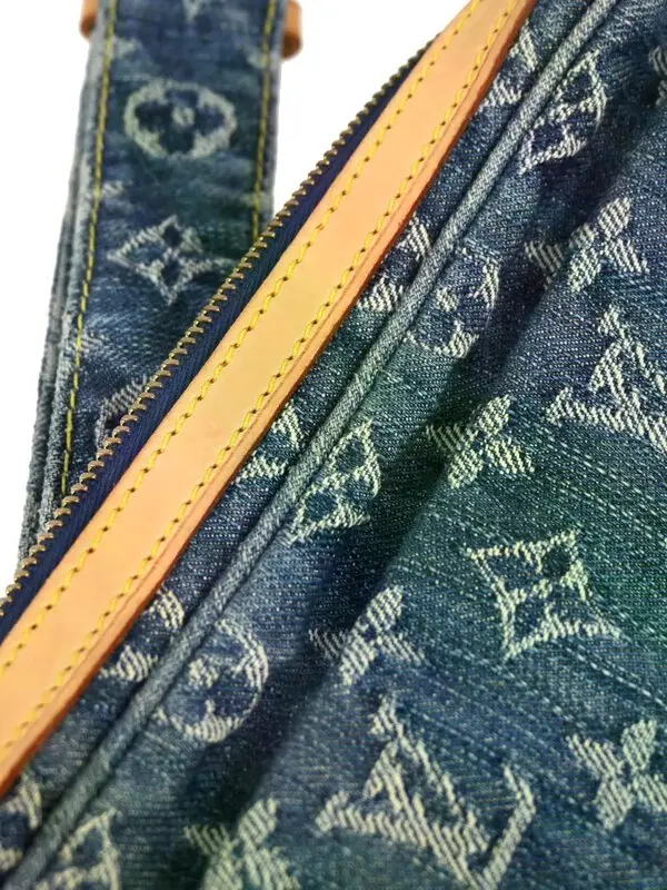 LOUIS VUITTON 2007 Monogram Denim Belt Bag