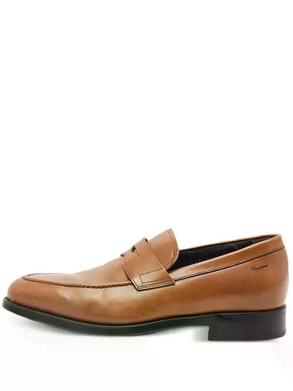 FERRAGAMO Leather Loafers