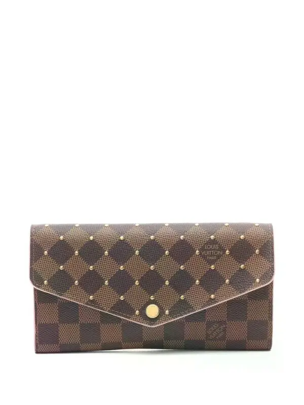 LOUIS VUITTON 2019 Portefeuil Sara Wallet - Brown