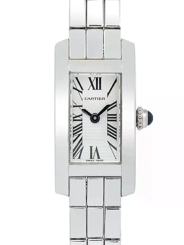 CARTIER Tank Allongée 27mm 18k White Gold Watch