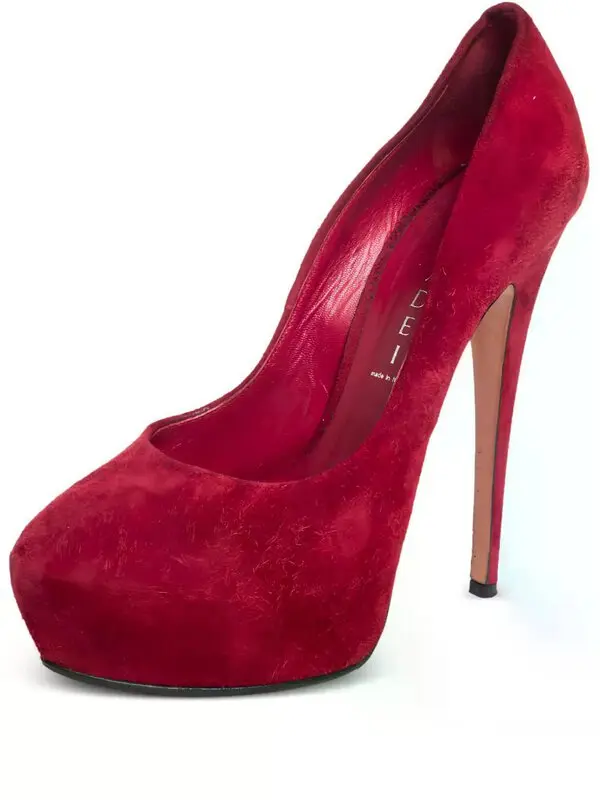 Casadei 140mm Suede Heeled Pumps