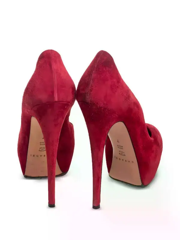 Casadei 140mm Suede Heeled Pumps
