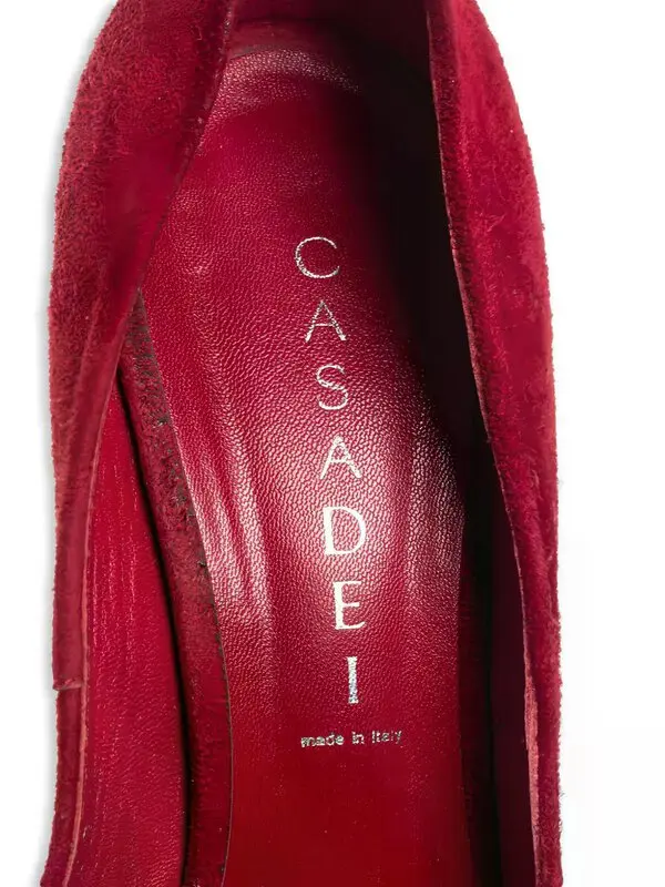 Casadei 140mm Suede Heeled Pumps