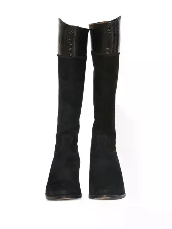 ALBERTO FASCIANI Leather Knee-high Boots