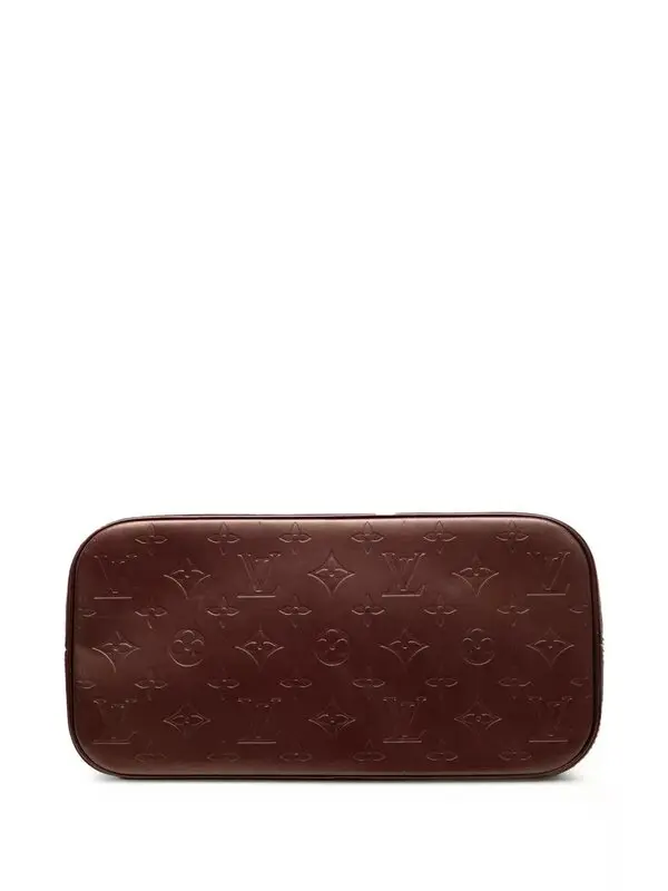 LOUIS VUITTON 2002 Monogram Mat Stockton Tote Bag - Red
