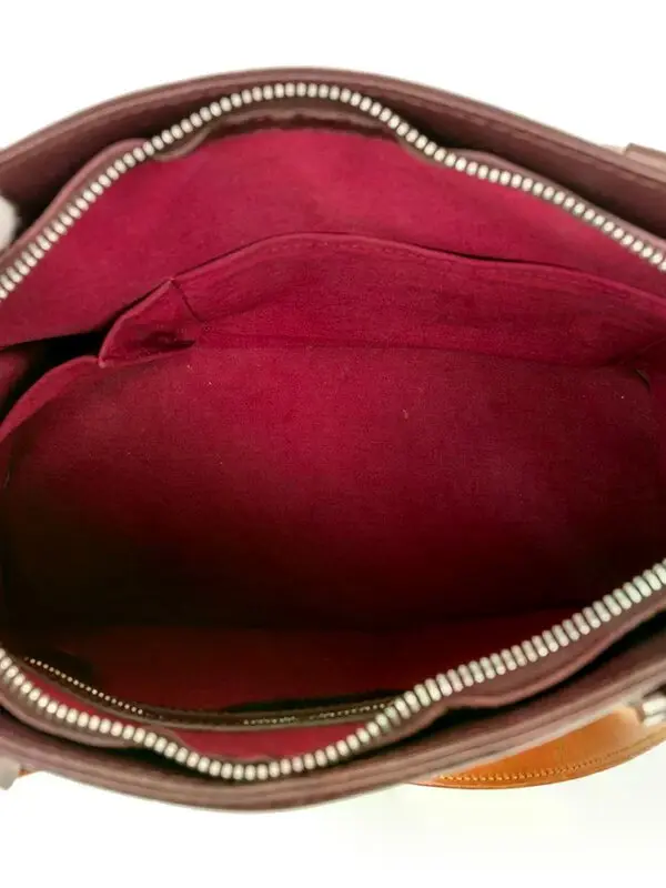 LOUIS VUITTON 2002 Monogram Mat Stockton Tote Bag - Red