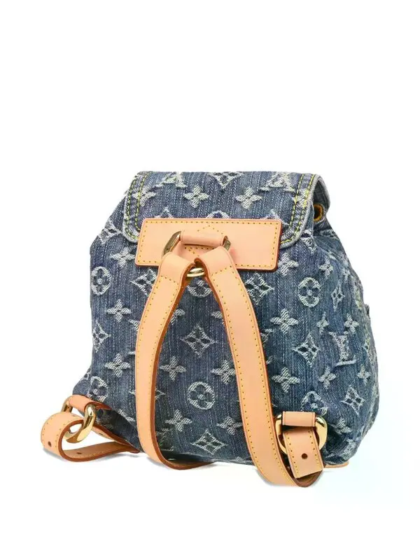 LOUIS VUITTON 2006 Sac A Dos Denim Backpack