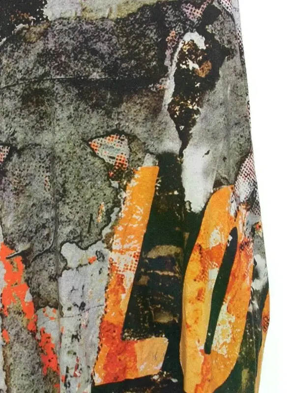 Givenchy Abstract-print Tunic Top