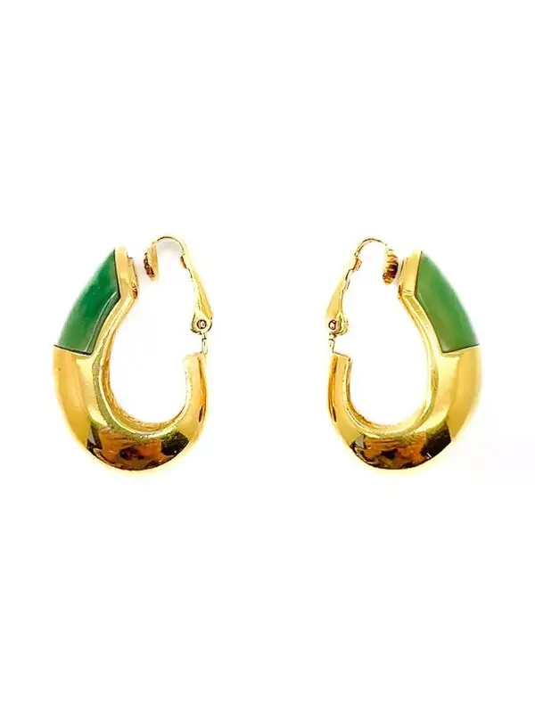 Givenchy 1976 Huggie Earrings - Gold