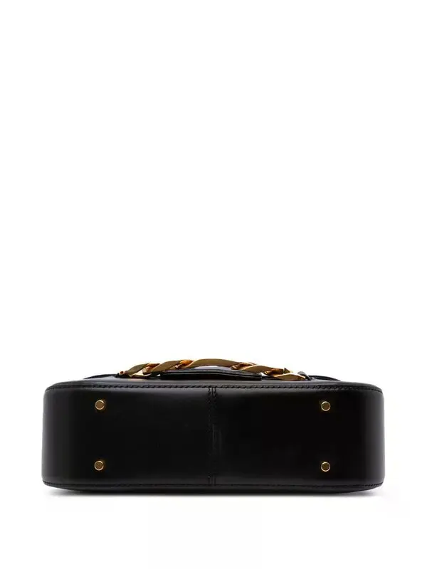Valentino Garavani Vlogo Chain Shoulder Bag - Black